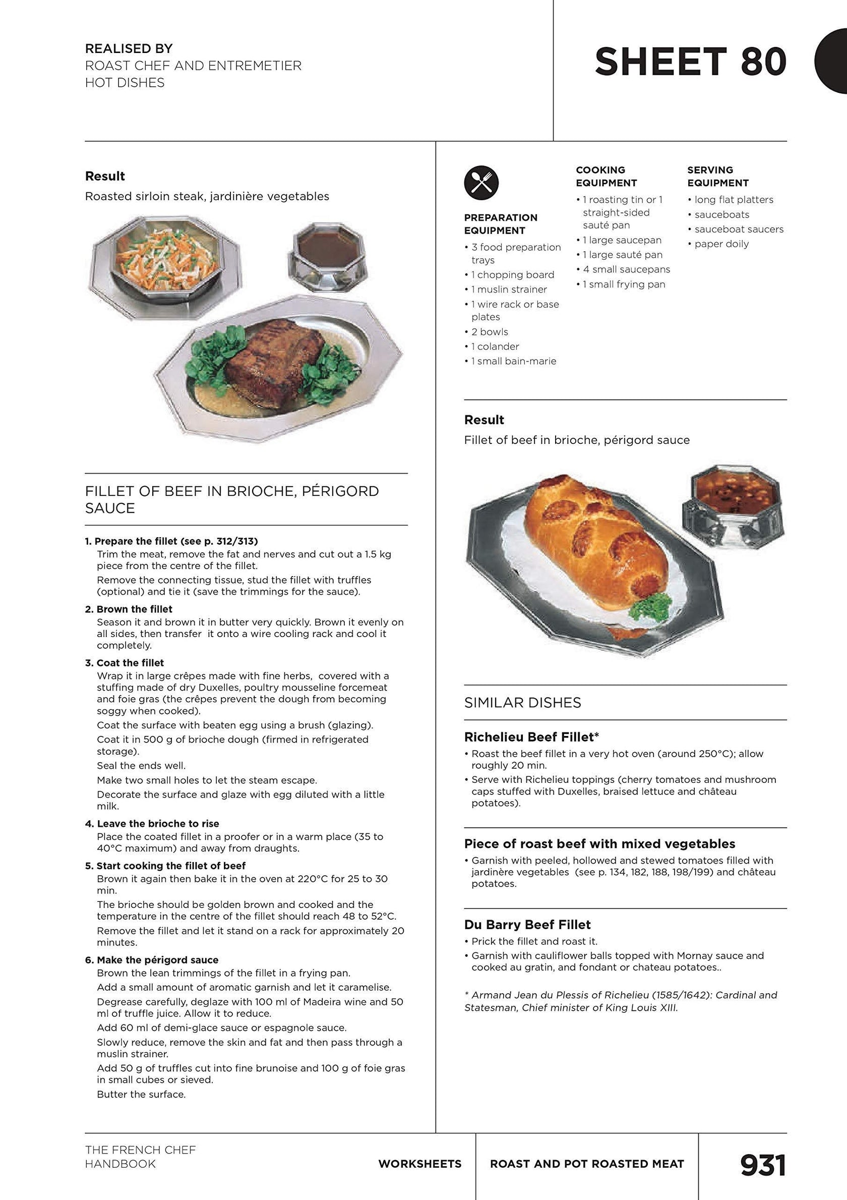 The French Chef Handbook - Michel Maincent-Morel – Book Therapy