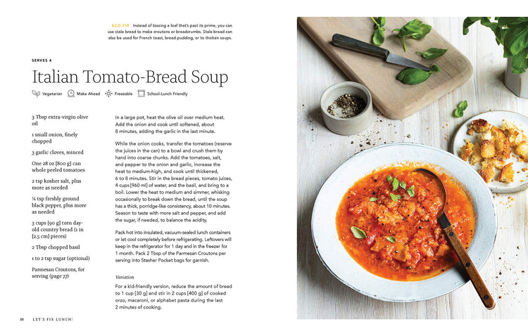 Let’s Fix Lunch: 30+ Enjoy Delicious, Planet-Friendly Meals at Work, S ...